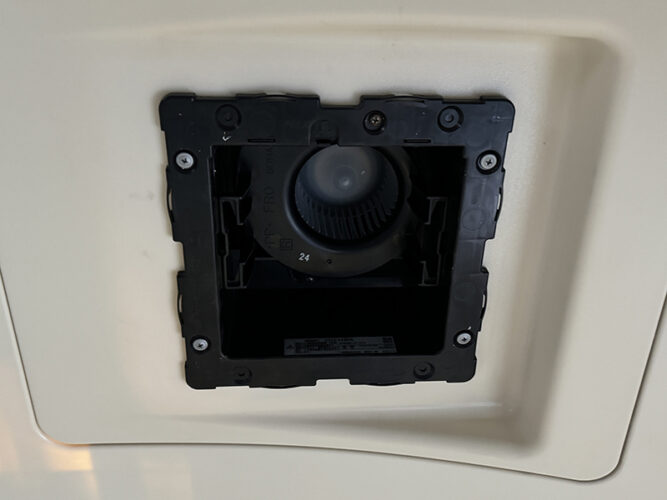 浴室換気扇を交換しました UF-27Aの費用と工程 - stoke